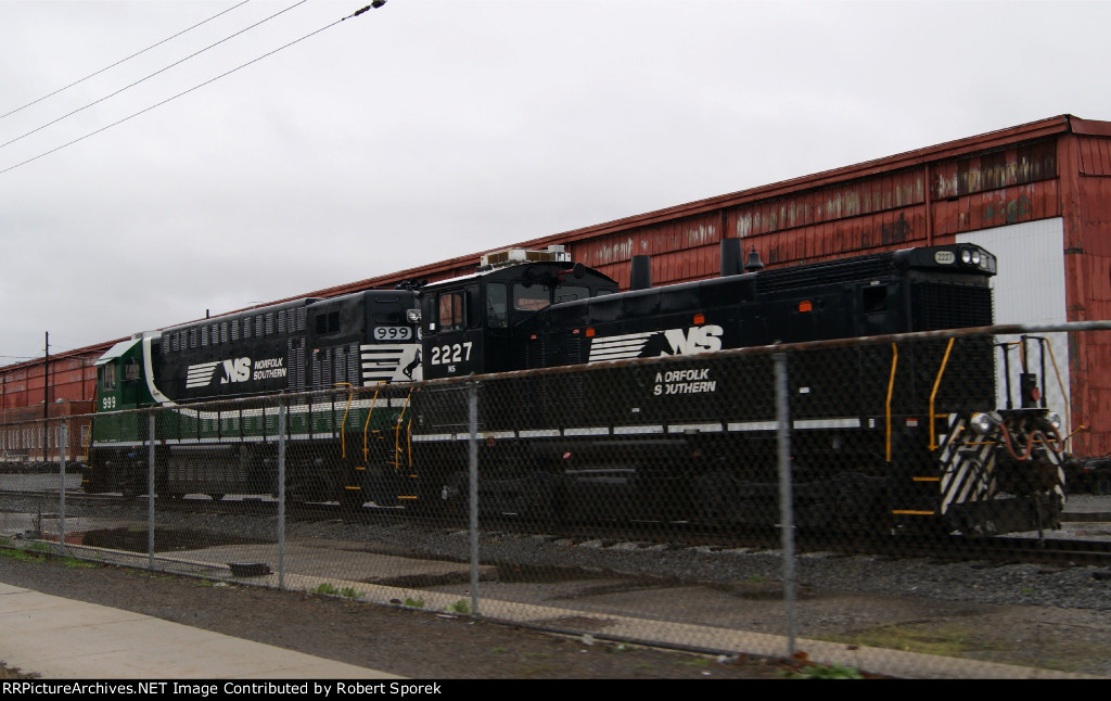 NS SW1500 2227 and BP4 999